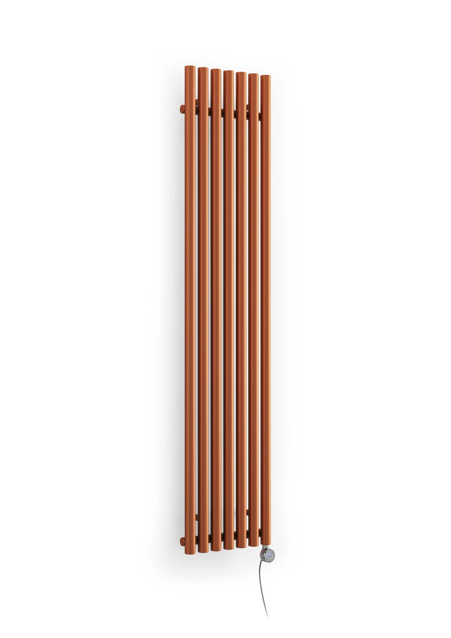 Terma ROLO True Copper Vertical Single Panel Round Tube Electric ...