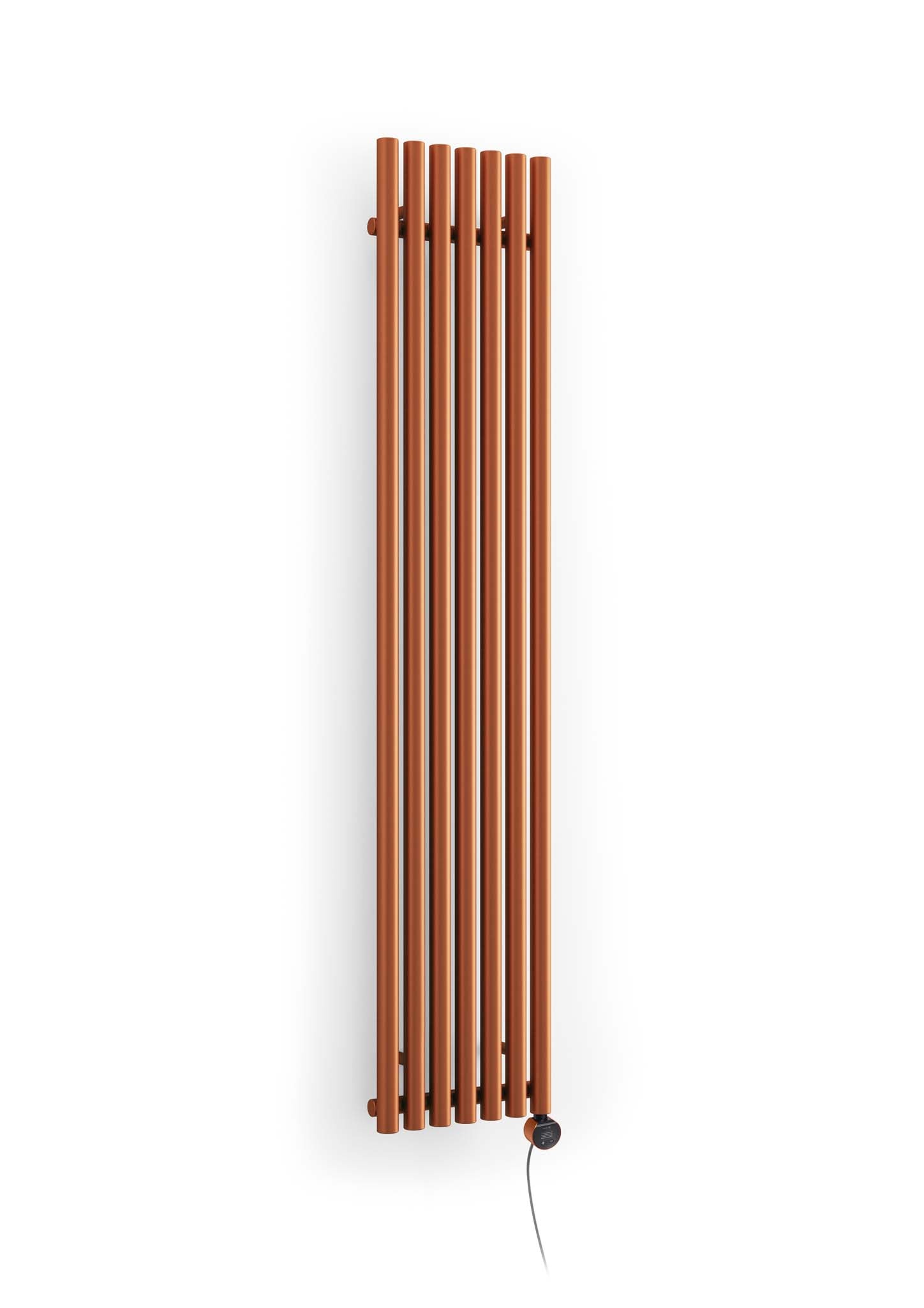 Terma ROLO True Copper Vertical Single Panel Round Tube Electric ...