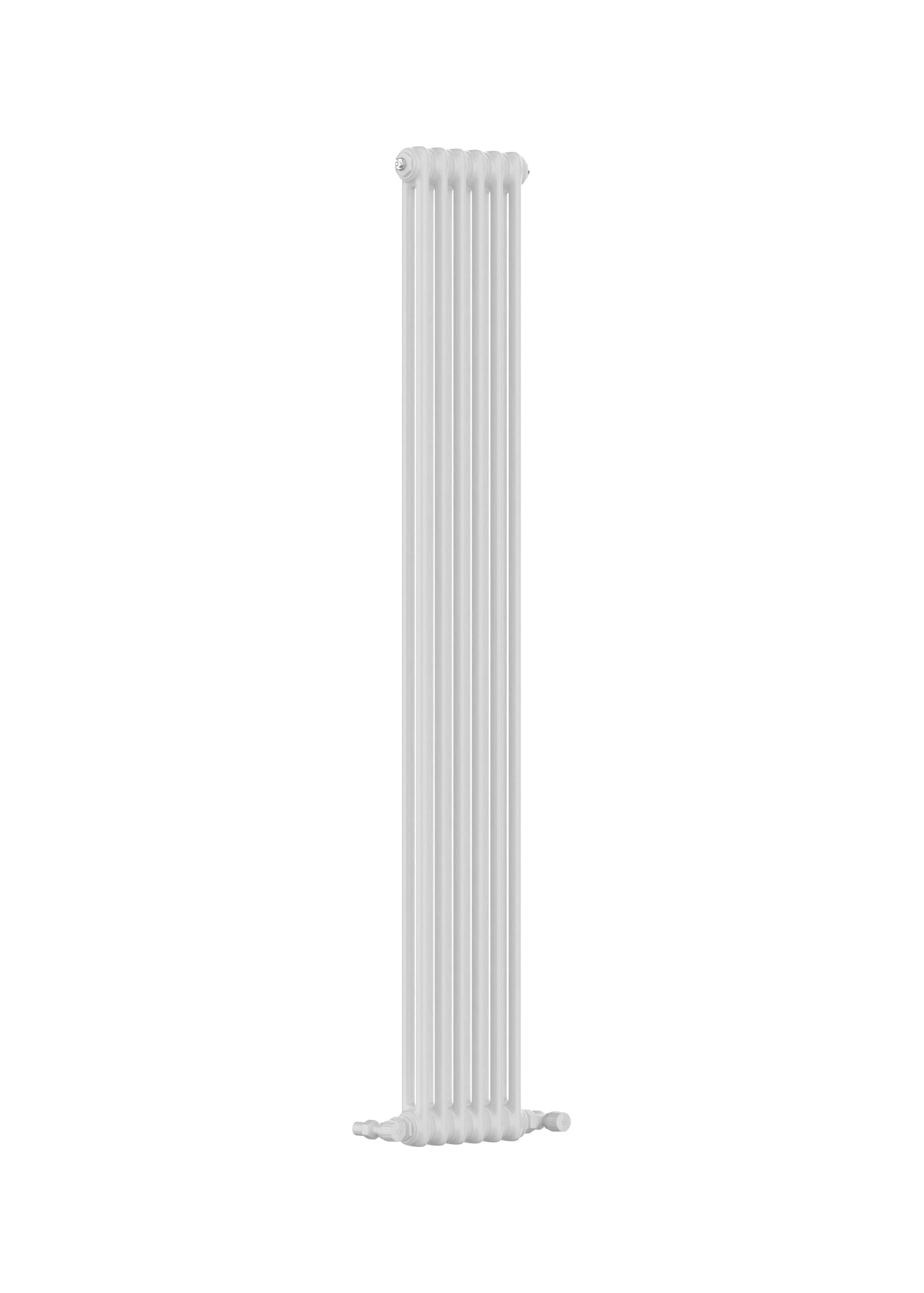 HAVERSHAM White Vertical 2 Column Radiator